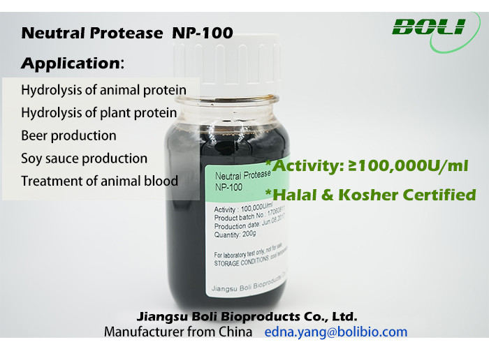 Liquid Bacillus Licheniformis Protease Bacillus Subtilis Protease
